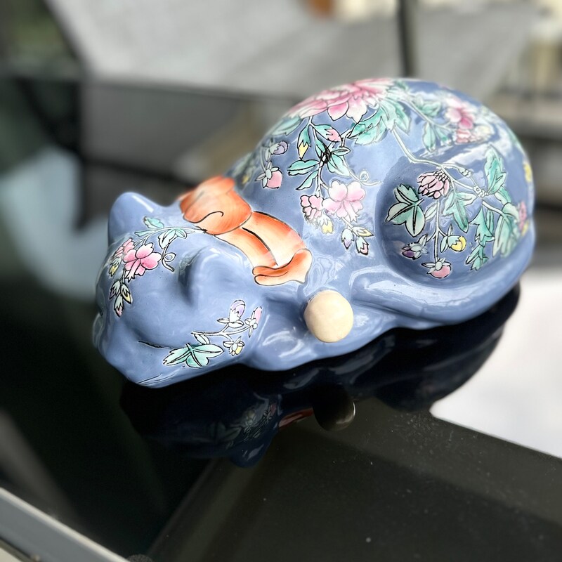 Hand Painted Cat - Etsy