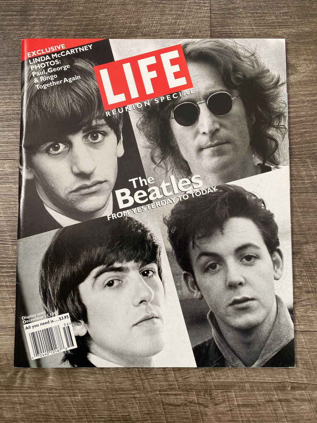 Beatles Life Magazine Reunion Special December 1995 - Etsy