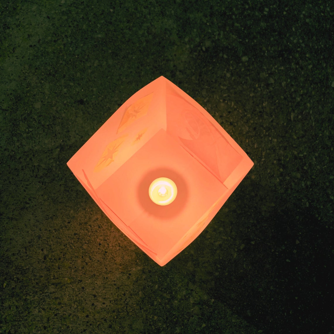 Digital Lantern PDF SVG File- DIY Lantern Virgin Mary Immaculate ...