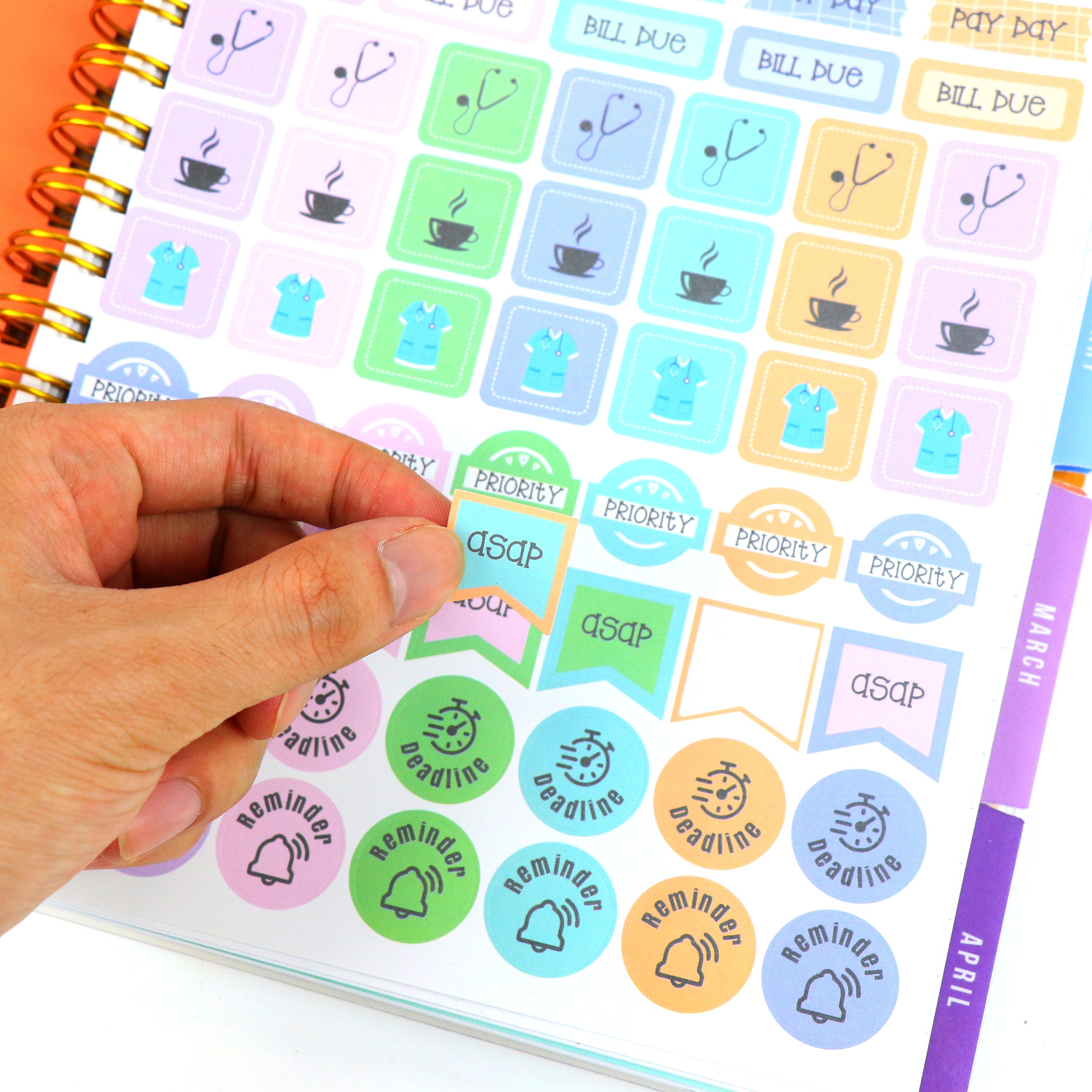 Nurse Planner, Nursing Planner, Planner for Nurses, Nurse Notebook ...