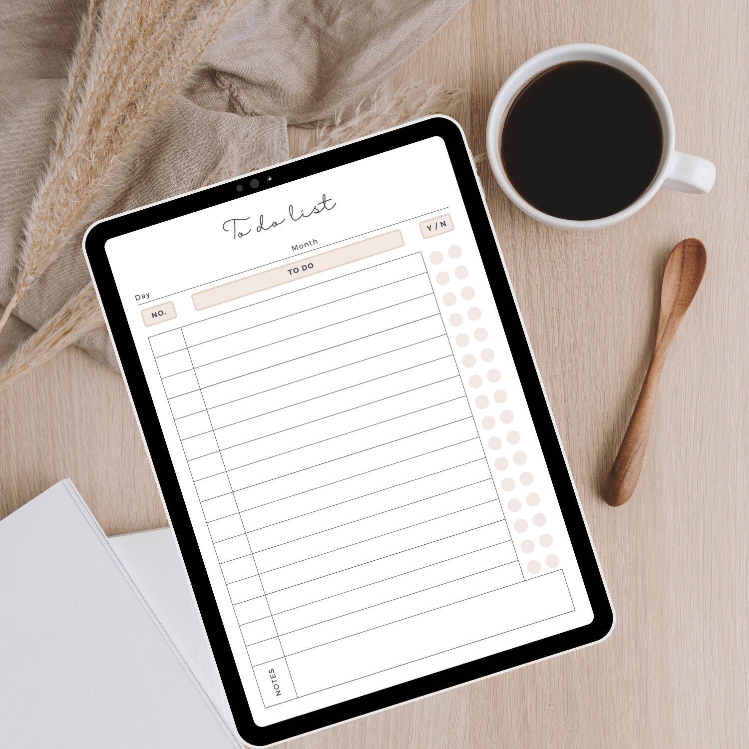 Minimalist to Do List, Printable to Do List, Goodnotes Digital to Do ...