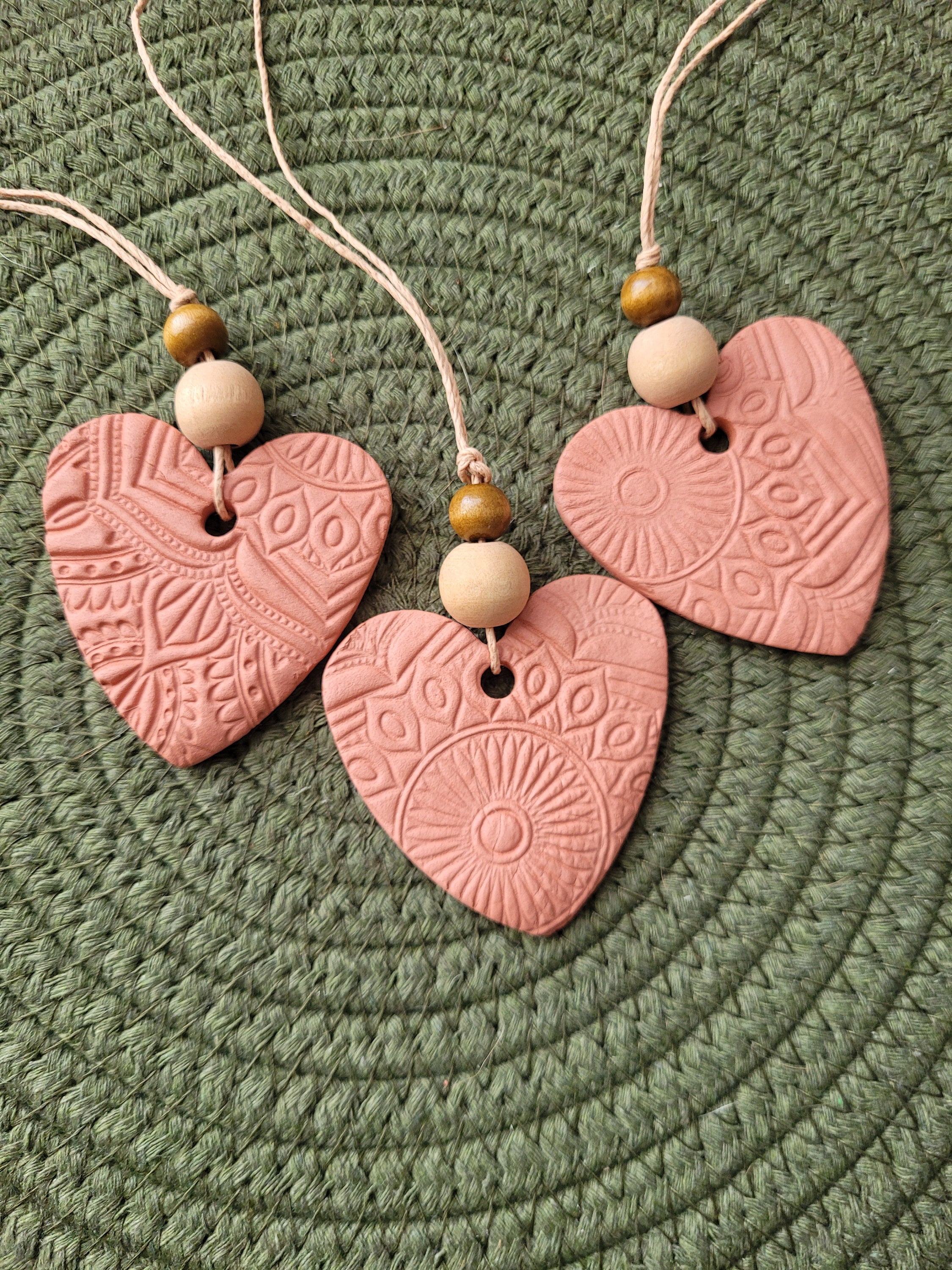 Natural Clay Mandela Heart Diffuser - Etsy