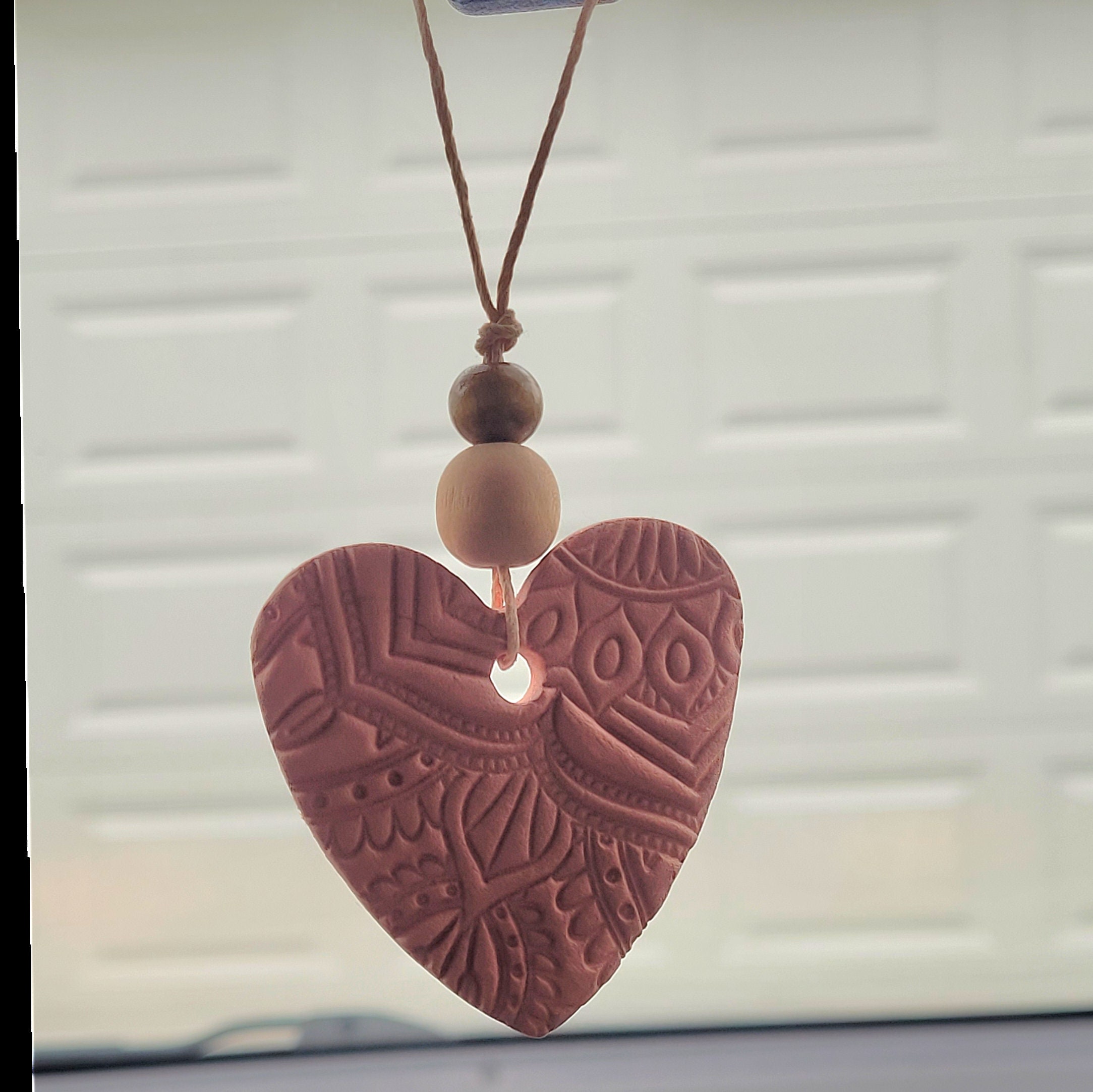 Natural Clay Mandela Heart Diffuser - Etsy