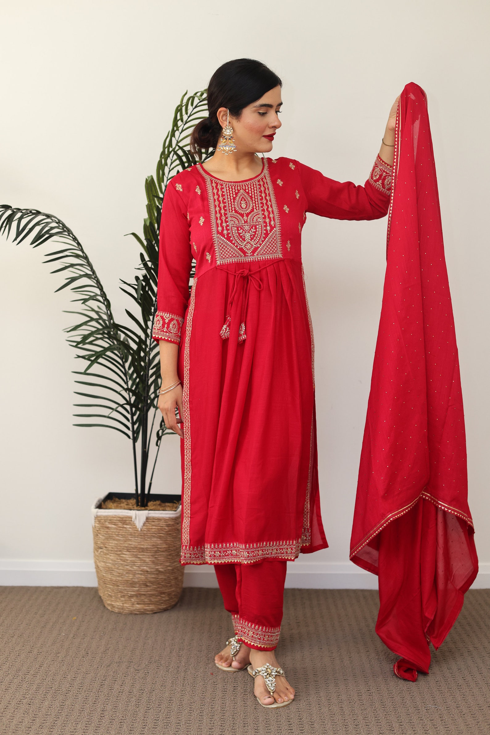 Red Padmavati - Etsy