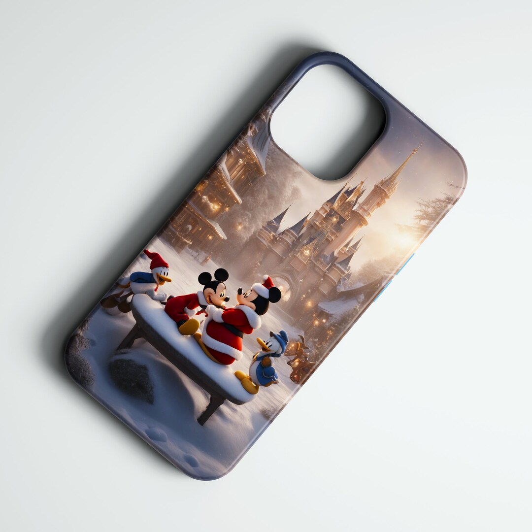 Disney Christmas Phone Case Cartoon Disney iPhone Case - Etsy