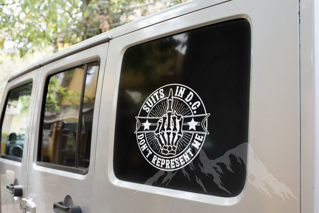 2 Pack Suits in D.C. Don't Represent Me - Etsy