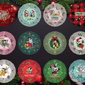 50+ Christmas Wind Spinner Sublimation Design Bundle, Wind Spinner ...