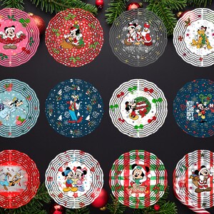 50+ Christmas Wind Spinner Sublimation Design Bundle, Wind Spinner ...