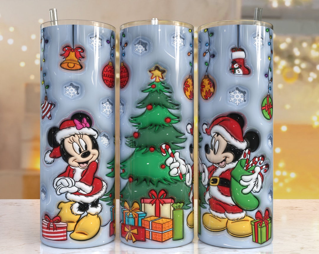 3D Puffy Inflated Cartoon Inflatable Print Tumbler, Skinny Tumbler ...