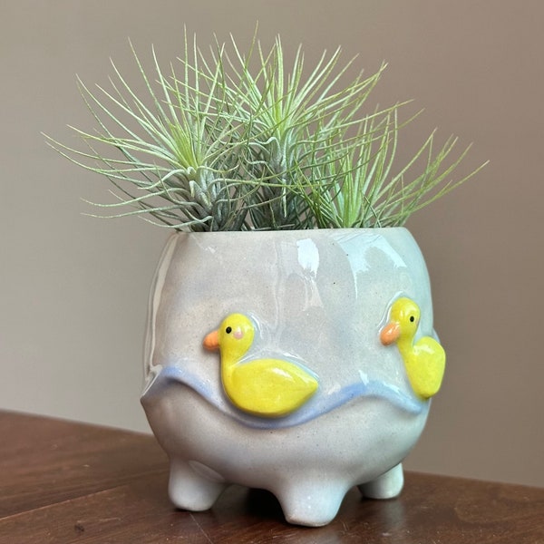Duck Planter - Etsy