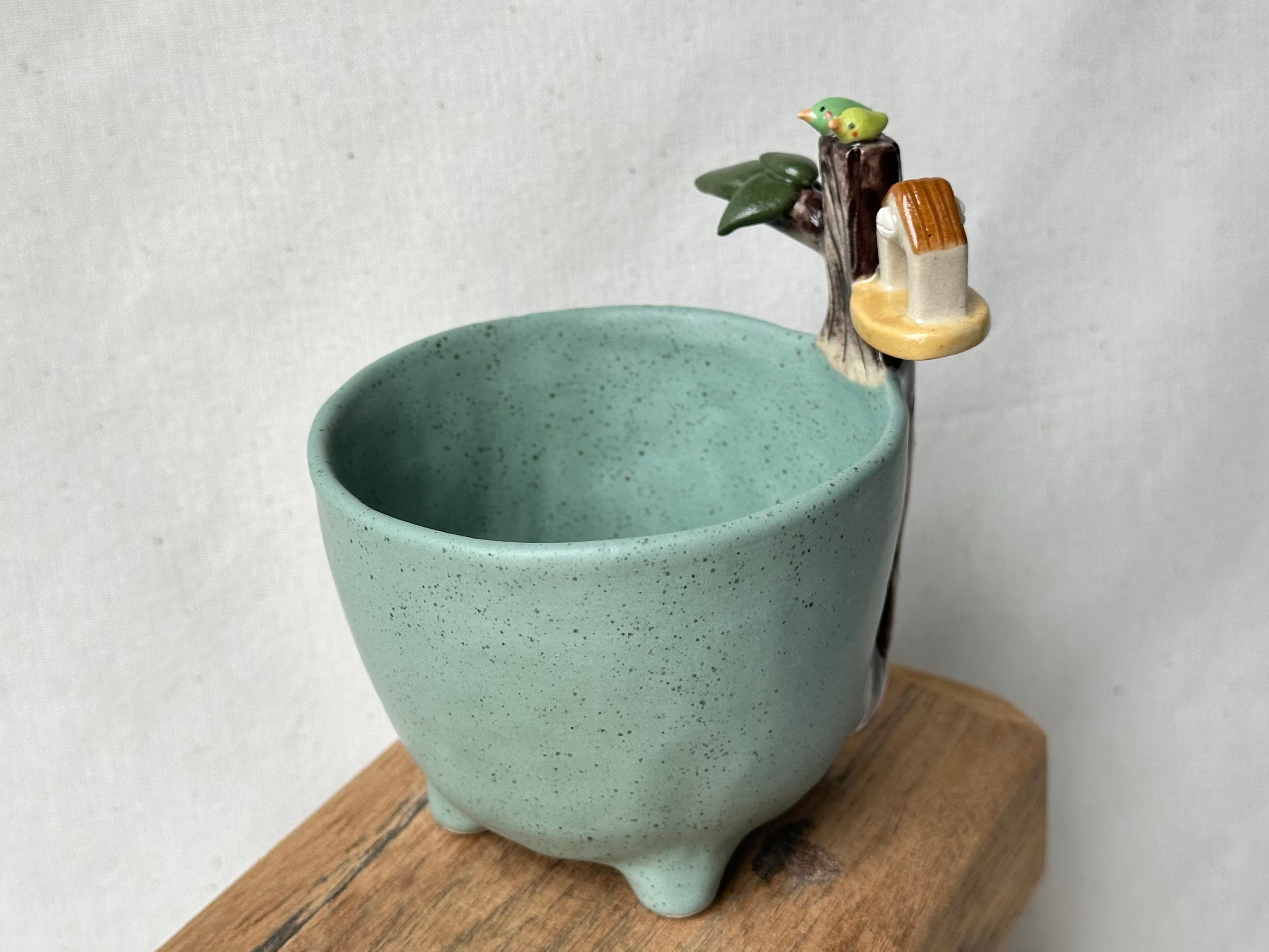 Birdhouse Plant Pot,birdhouse on Tree Plant Pot,birdhouse Pot,birdhouse ...