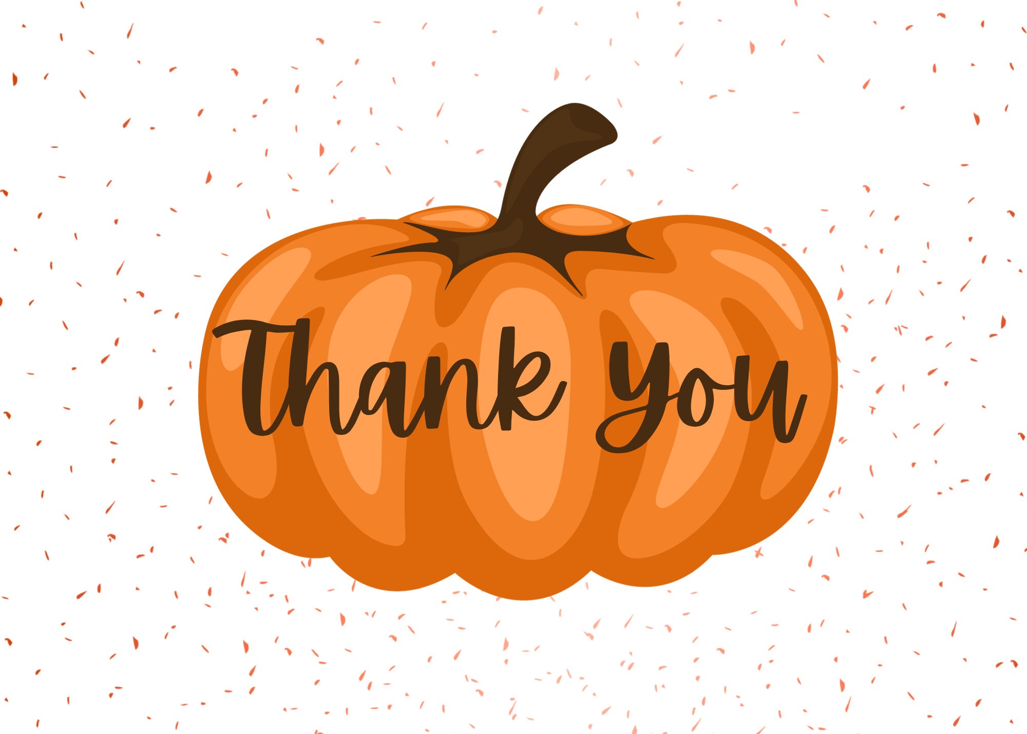 Thanksgiving Thank You Card - Etsy