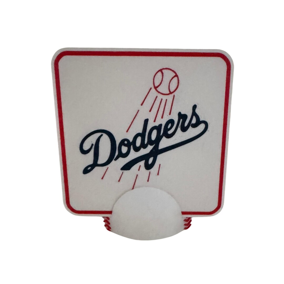 FAN ART | Los Angeles Dodgers | 3D Printed MLB Coaster Set | 4" X 4" X ...
