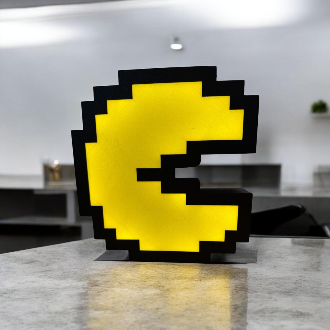 Pixel Pac-man Light Box - Etsy