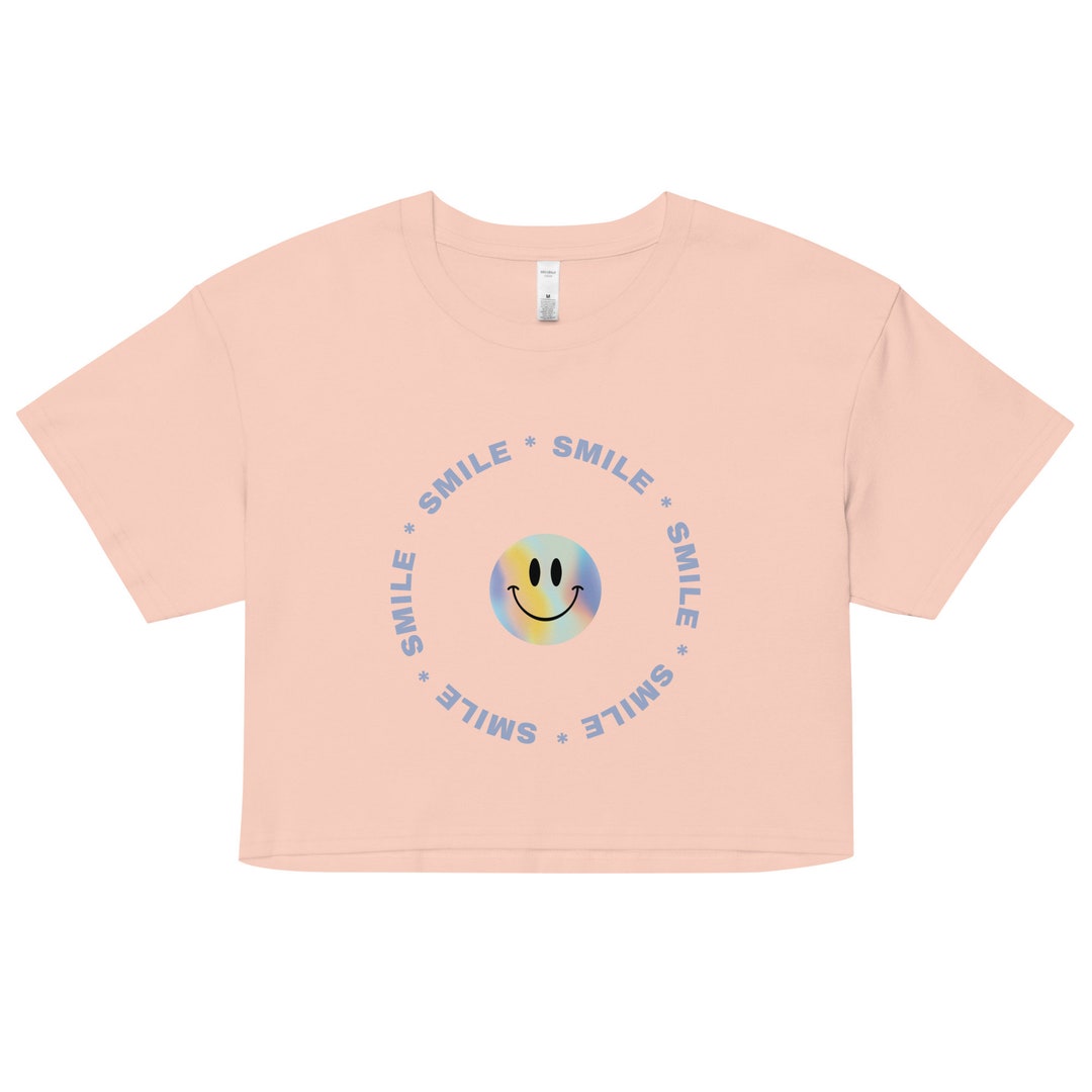 Smile Smile Smile Women’s Crop Top - Etsy