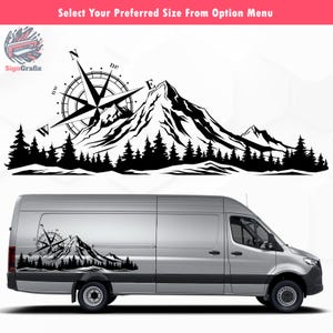 Forest Compass Vinyl Decal – Nature Inspired Design for Cars, Rvs, Home ...