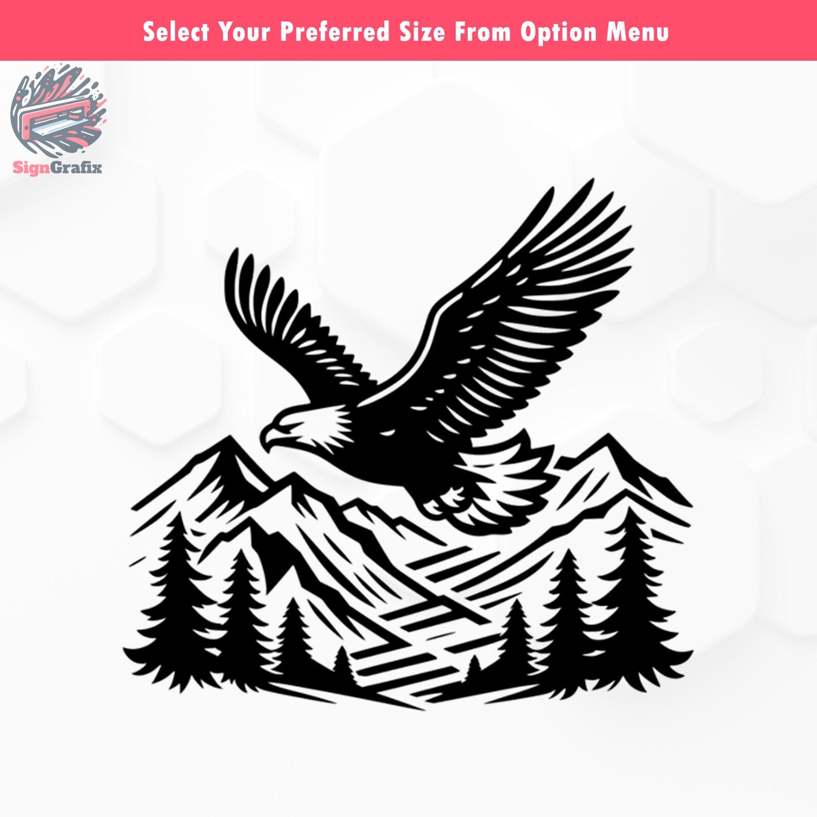 Soaring Eagle Vinyl Decal: Majestic Car, RV, Wall Sticker - Etsy