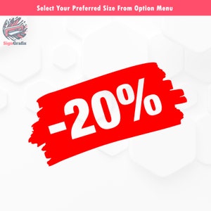 Store Sale Vinyl Decal | Window Sale Sign Decal | Discount Store Vinyl ...