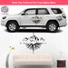 Compass Vinyl Decal Mountain Illustration Compass Vinyl Decal for RV ...