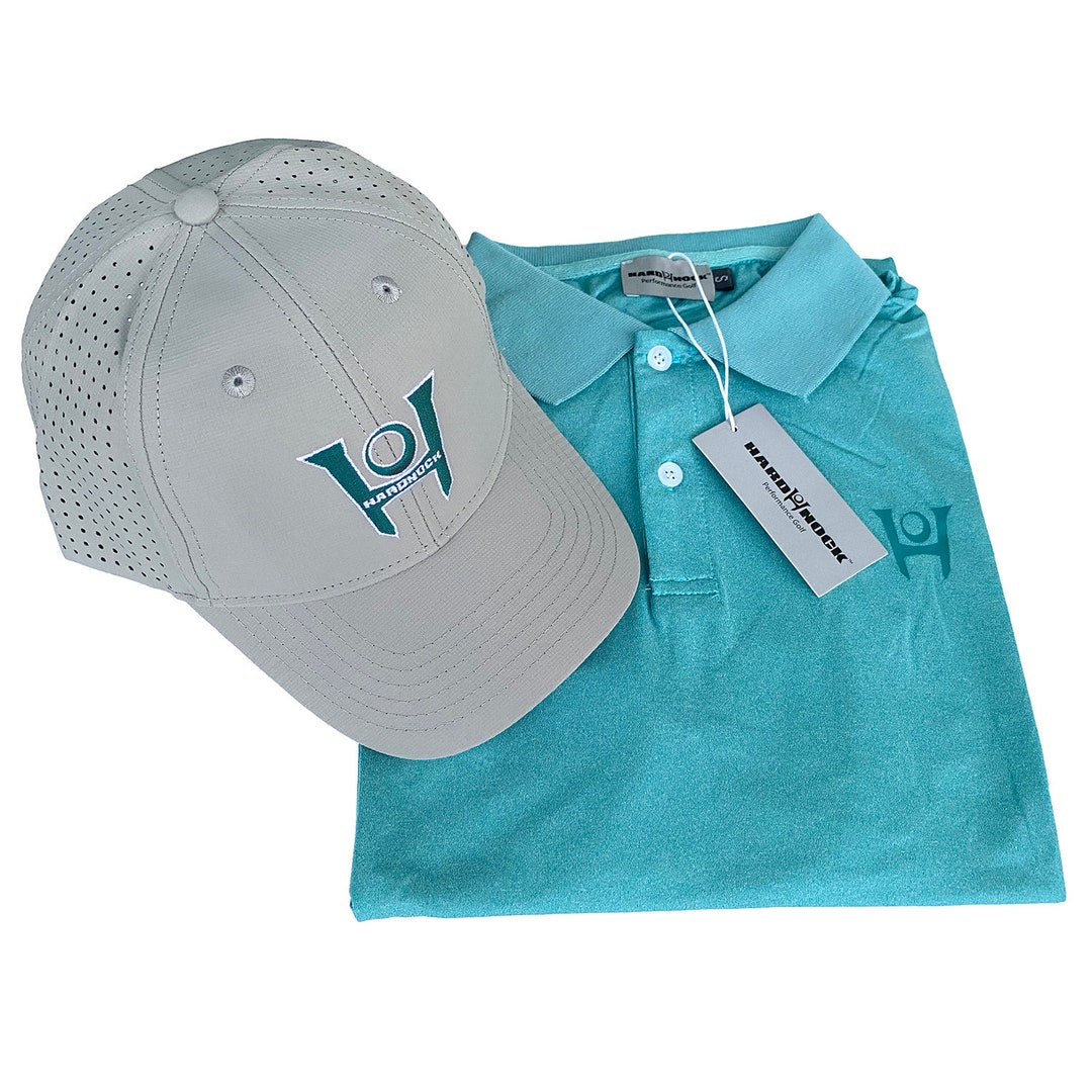 Fairway Green Premium Golf Polo Shirt and Hat Combo | Hardnock Golf - Etsy