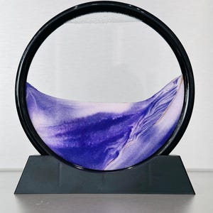 Sand Art Moving Sand Painting, 3D Hourglass Glass Craft, Desktop Home ...