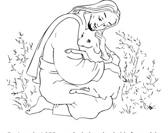 Bible Coloring Page Mark 16:15 - Etsy