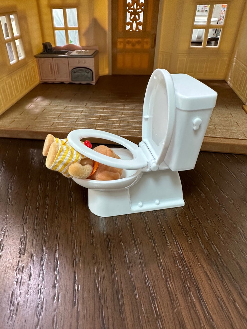 Miniature Toilet - Etsy