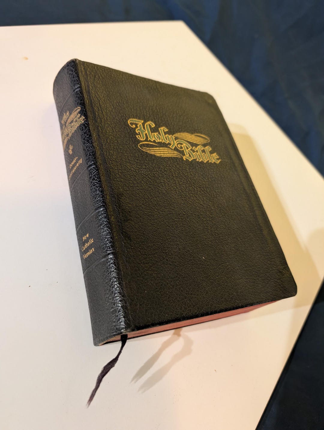 Holy Bible - Douay (OT) & Challoner=rheims Version Printed 1950 With ...