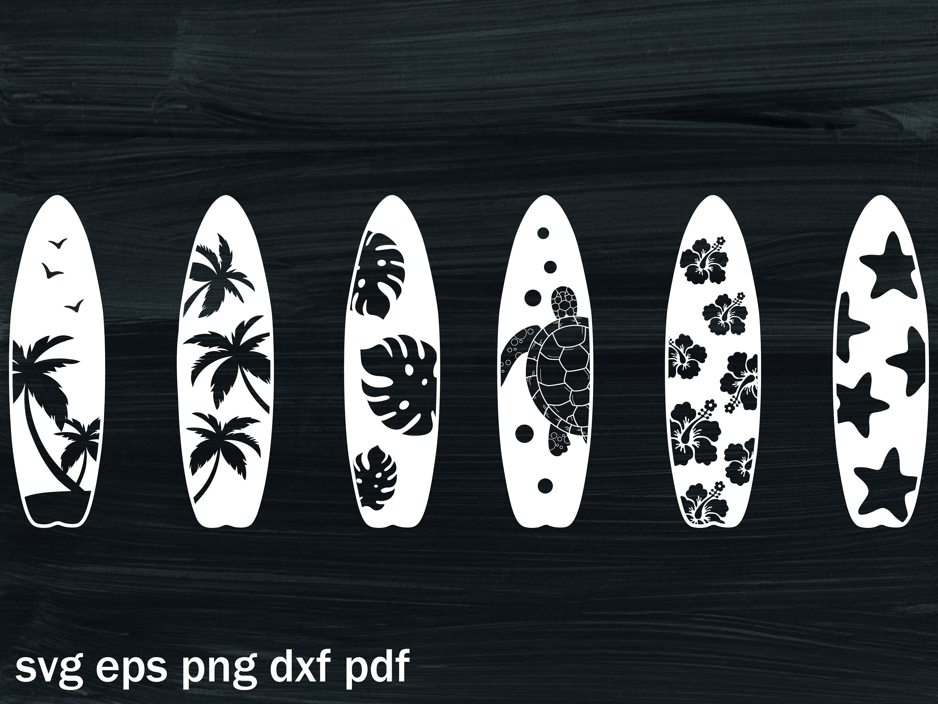 Surf Board SVG, Surf Board, Aloha Svg, Summer, Beach, Surfing, Sport ...