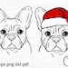 Frenchie Svg File, Dog Svg File, French Bulldog Svg, Animal Face Svg ...