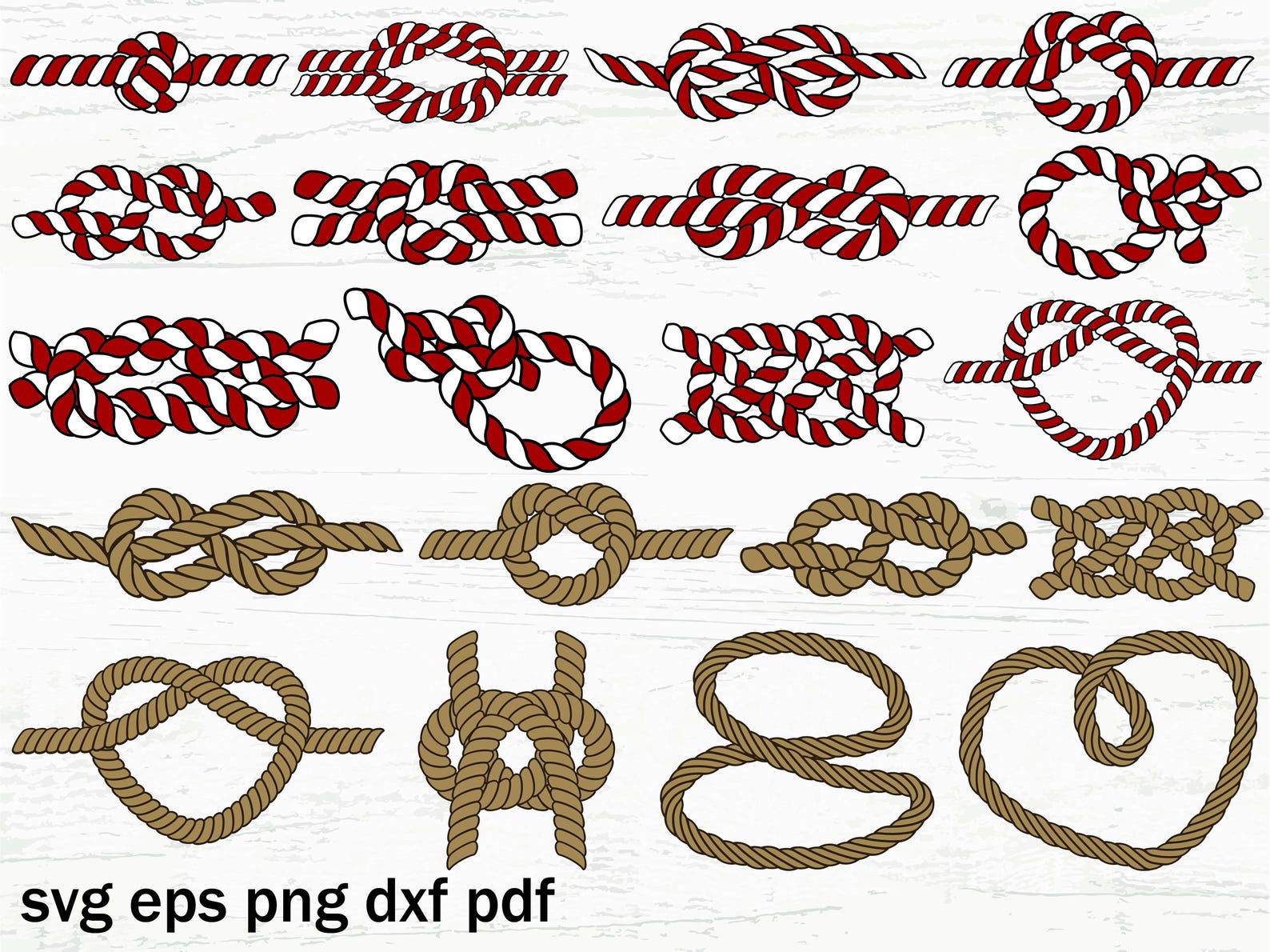 Rope Svg, Nautical Rope Svg, Nautical Knot Svg, Rope PNG, Rope Knot ...