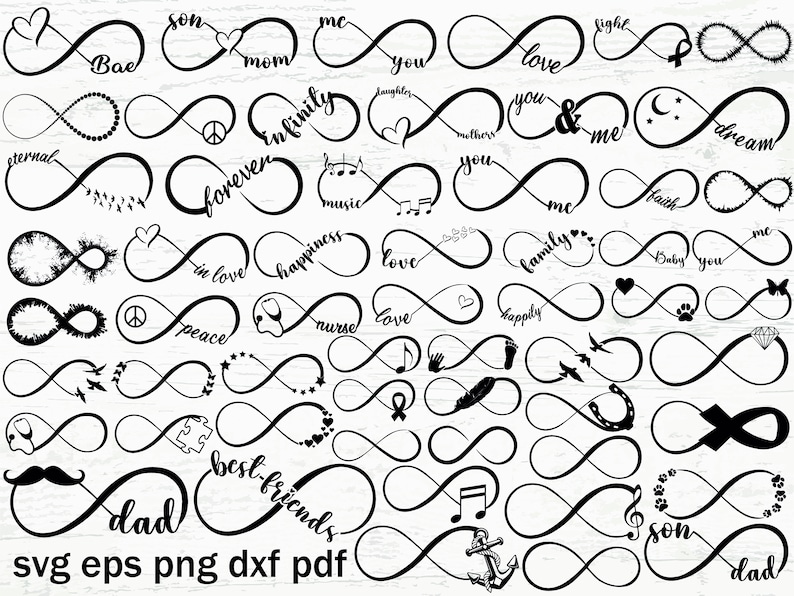 Infinity Svg,family Infinity,forever Infinity Svg,infinity Quote ...