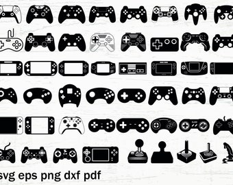 GAME Controller SVG Bundle Game Controller PNG Bundle Game Controller ...