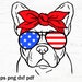 Frenchie Svg File, Dog Svg File, French Bulldog Svg, Animal Face Svg ...