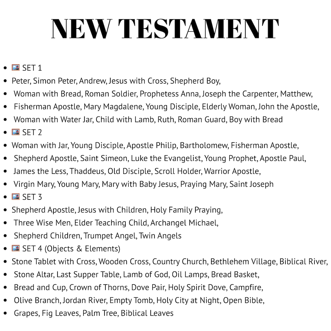 New Testament Clipart PNG | 74 Bible Character Clipart | Jesus ...