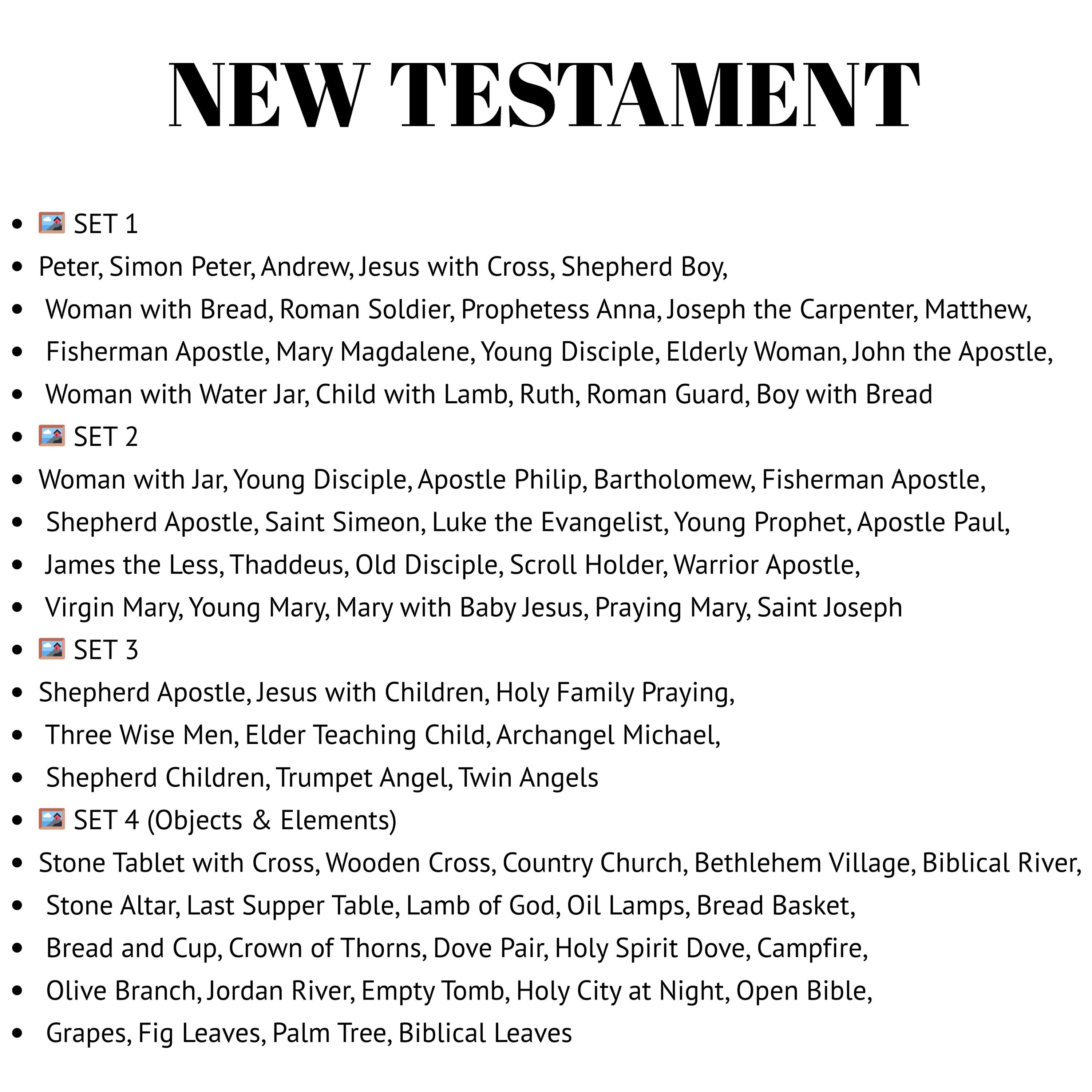 New Testament Clipart PNG | 74 Bible Character Clipart | Jesus ...