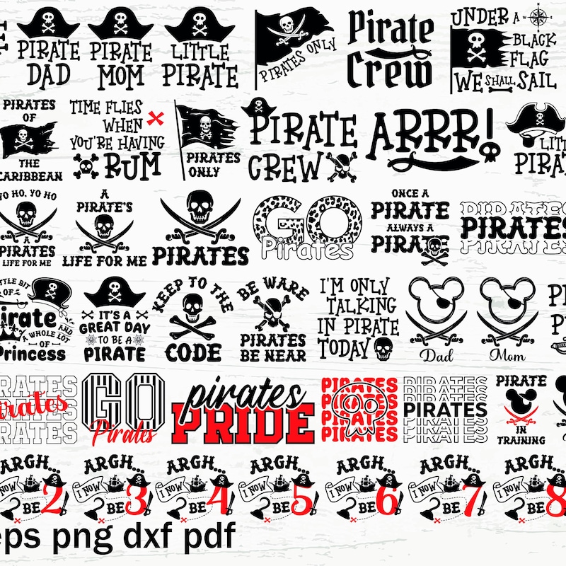 Pirate Silhouette - Etsy