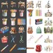Back to School Clipart Mega Pack: 125 School Illustrations (PNG Digital ...