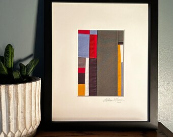Original Abstract Fabric Art - Etsy