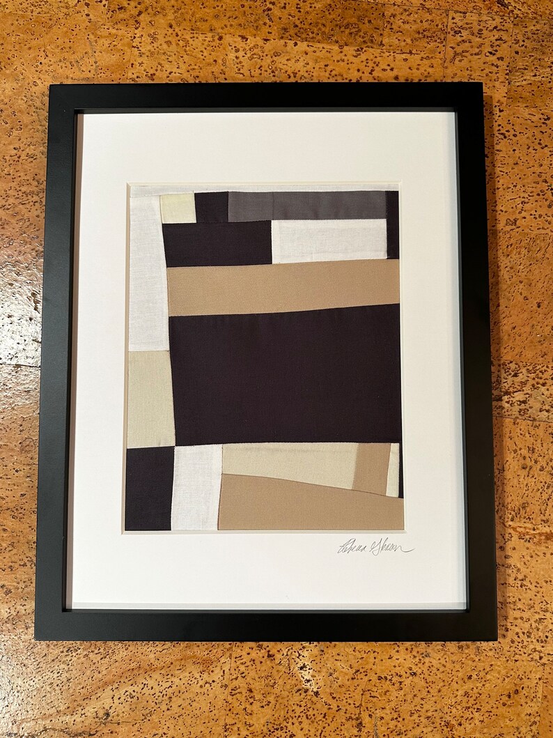 Original Abstract Fabric Art - Etsy