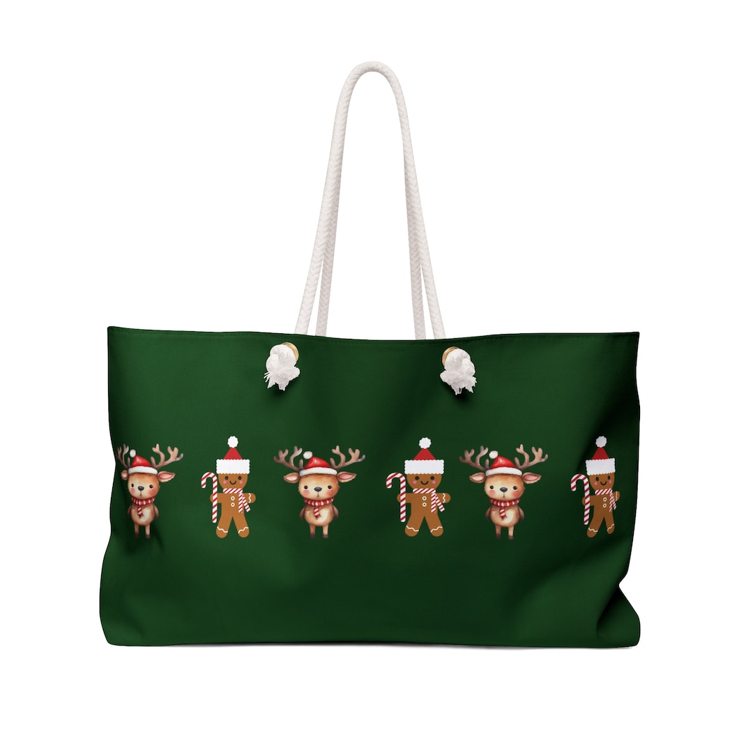 Christmas Shoulder Bag | Large Tote Shoulder Bag | Women Hand Bag ...