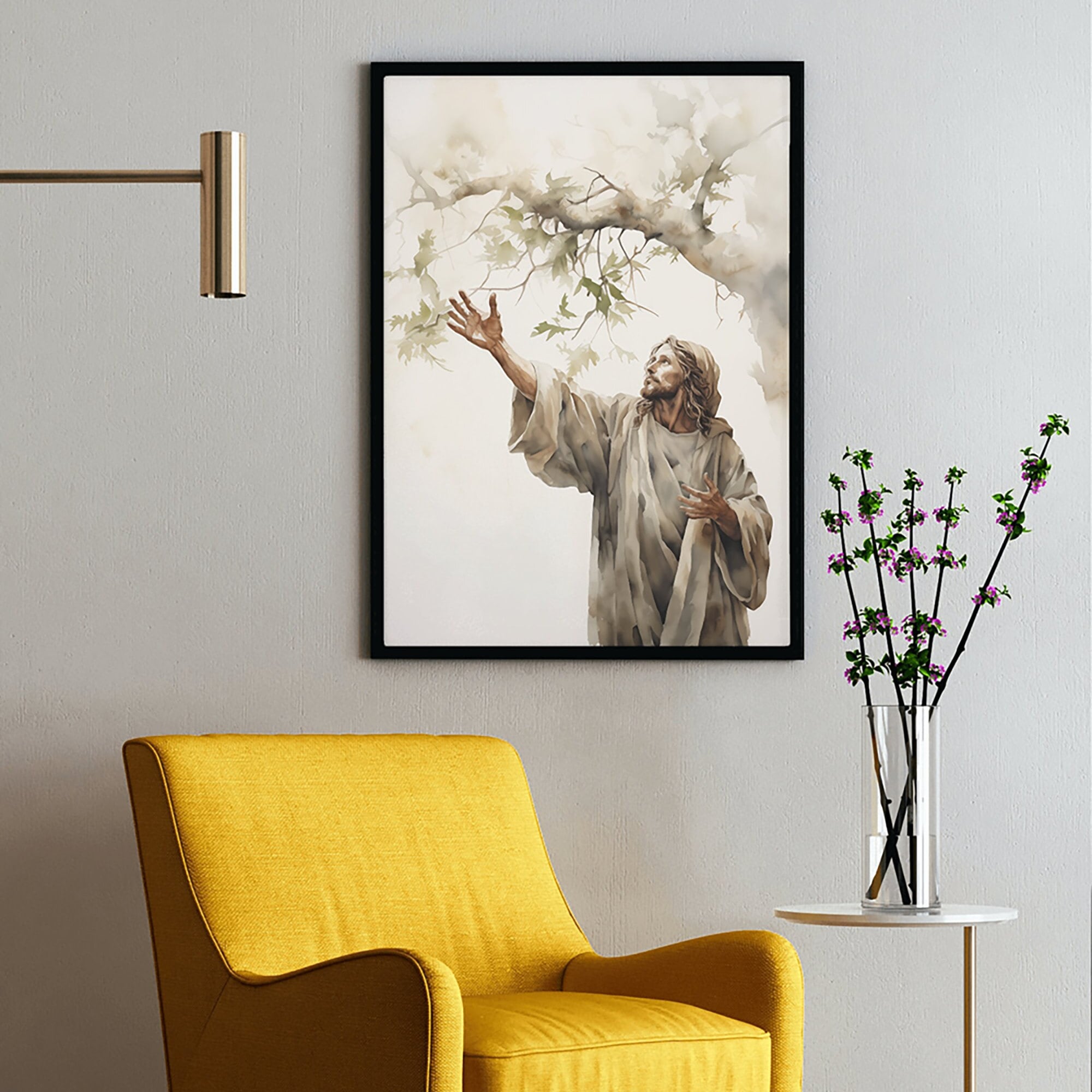 Jesus Curses a Fig Tree on Holy Monday, Inspired by Biblical Stories ...