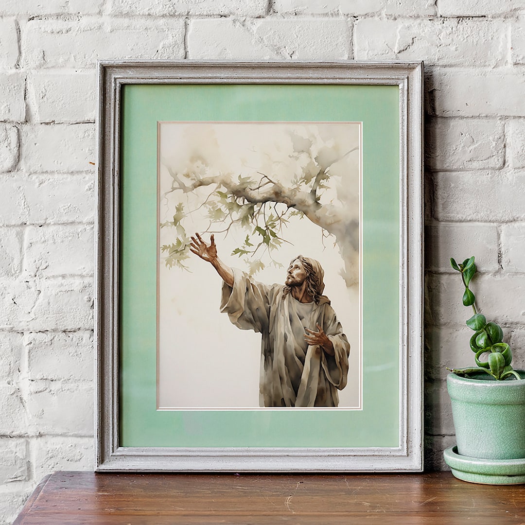 Jesus Curses a Fig Tree on Holy Monday, Inspired by Biblical Stories ...