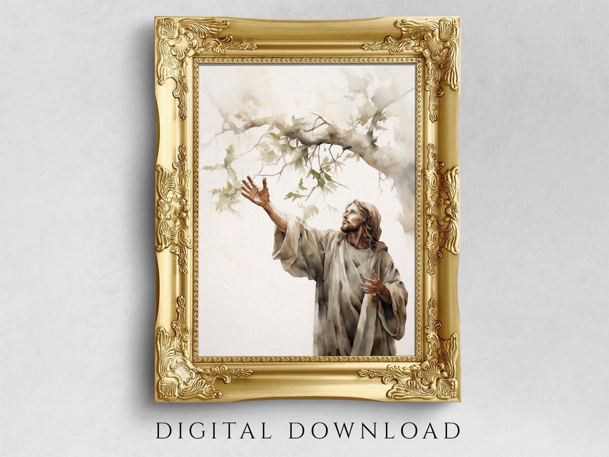 Jesus Curses a Fig Tree on Holy Monday, Inspired by Biblical Stories ...