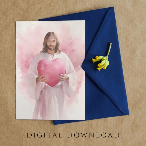 Jesus Valentine Cards - Etsy