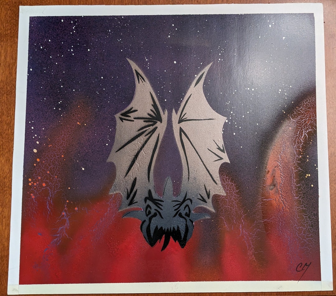 Spray Paint Dragon - Etsy