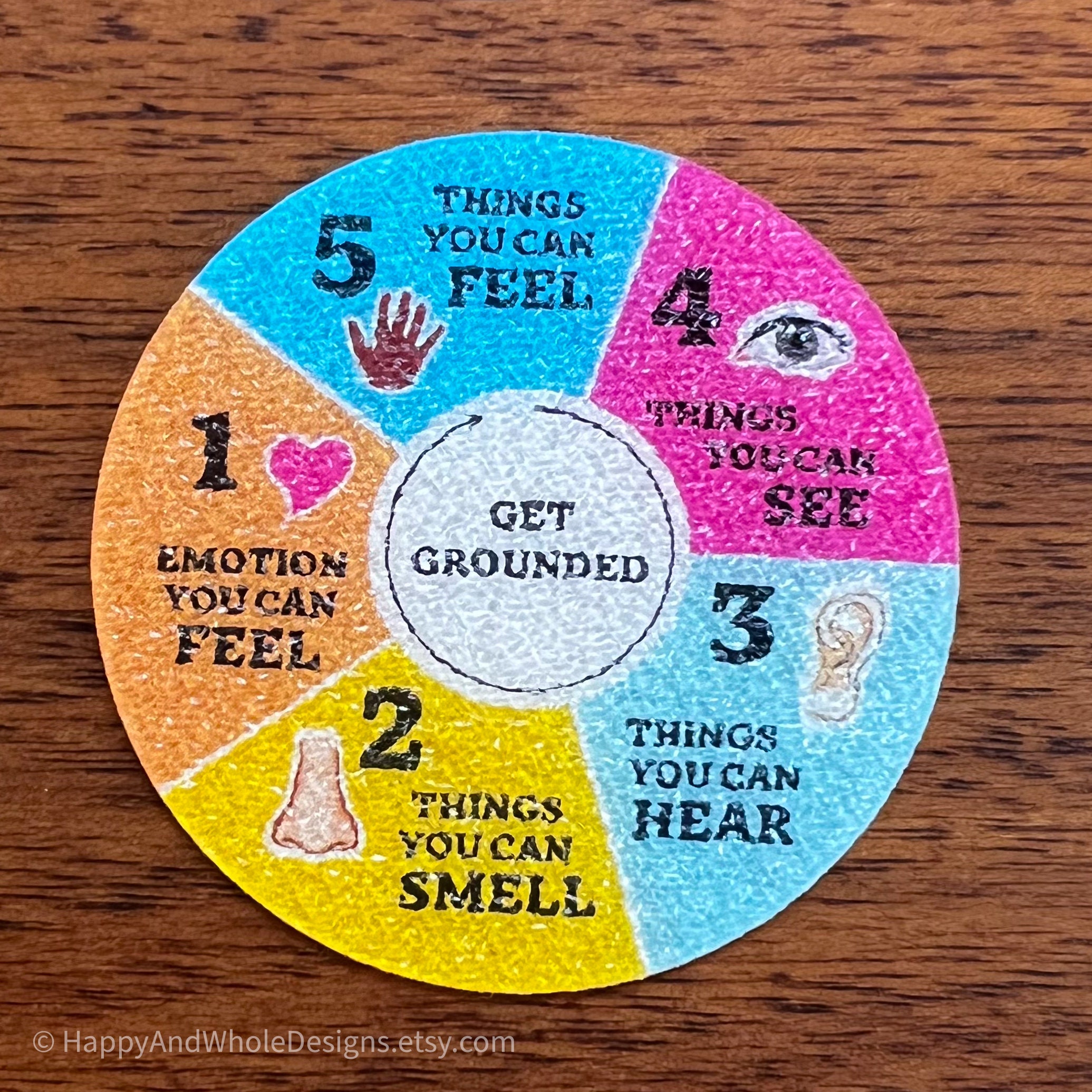 Calm Sensory Textured Sticker for Anxiety, Stress, Relief and ADHD ...