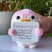 Positive Penguin Motivational Gift, Daily Affirmation, Funny Gift for ...