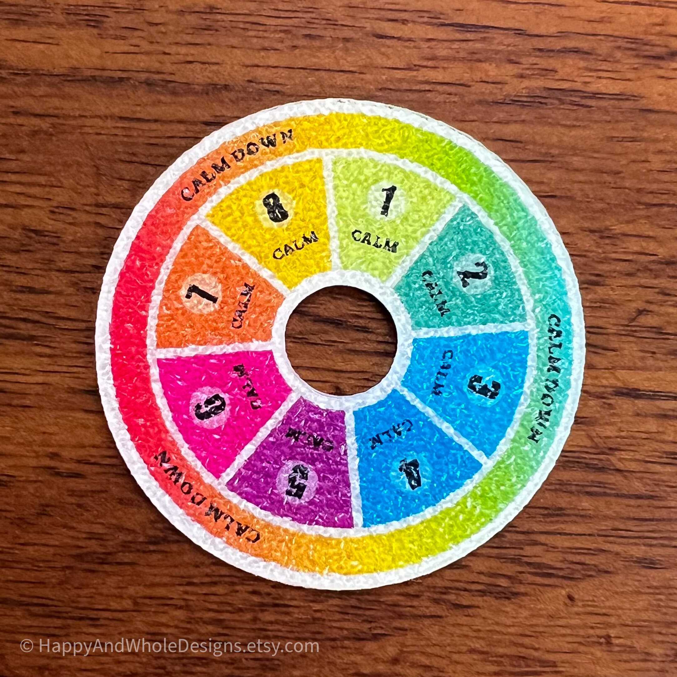 Calm Sensory Textured Sticker for Anxiety, Stress, Relief and ADHD ...