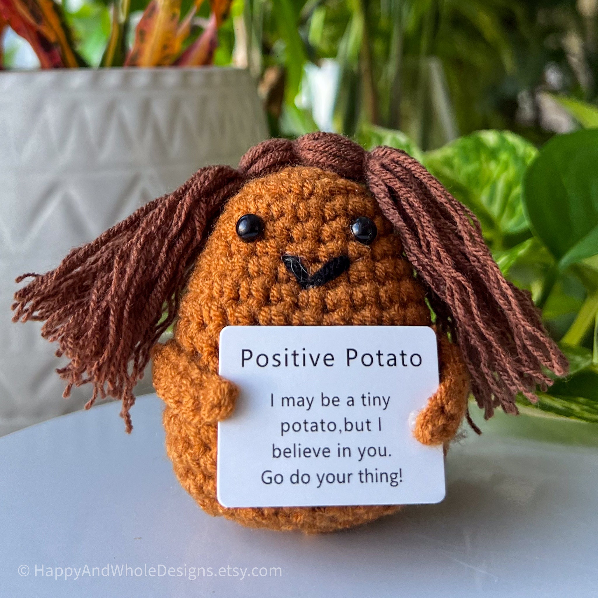 Positive Poo and Potato Bundle, Funny Gift for Best Friend, Self Care ...